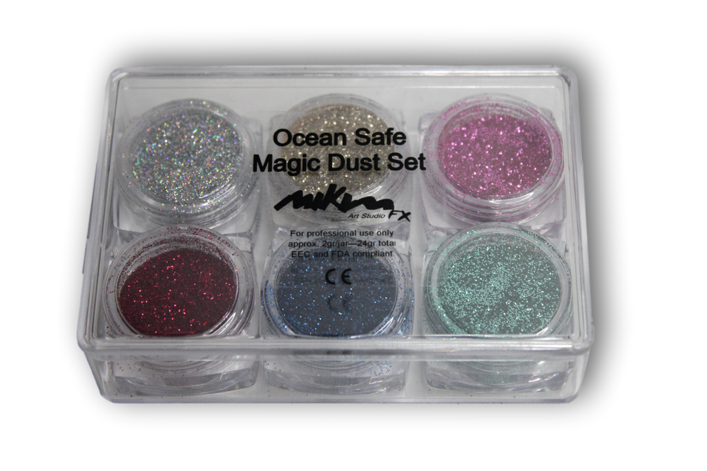 Magic Dust Glitter Set 6 kleuren (6 x 3ml) | mikimfxwebshop